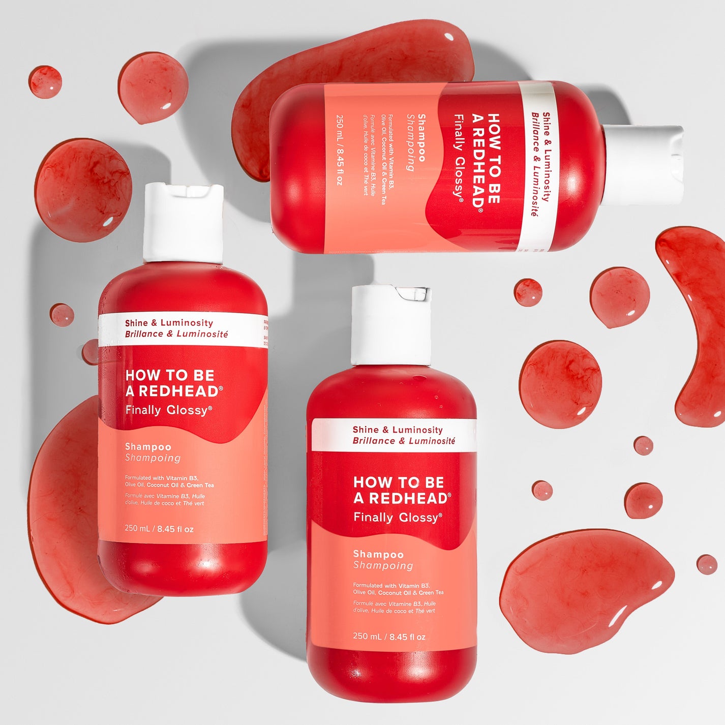 Finally Glossy® Shine & Luminosity Shampoo for Redheads (Pre-Order) – H2BAR