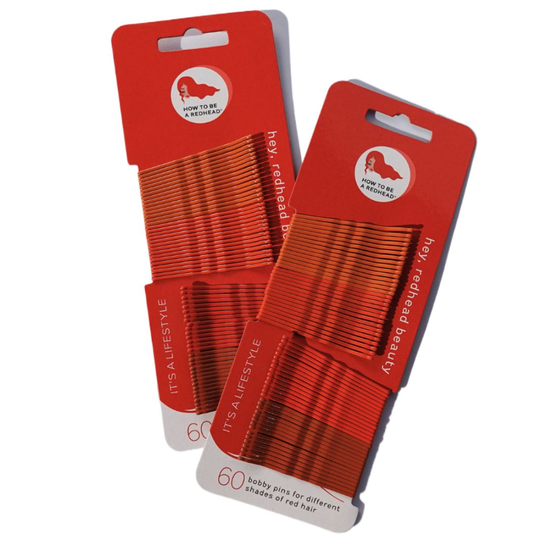 Redhead Bobby Pins – H2BAR
